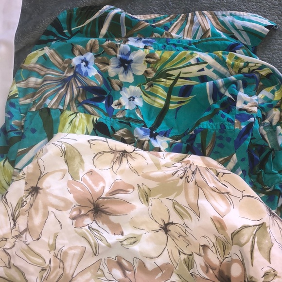 Cathy Essentials | Tops | 2 Hawaiian Shirts | Poshmark